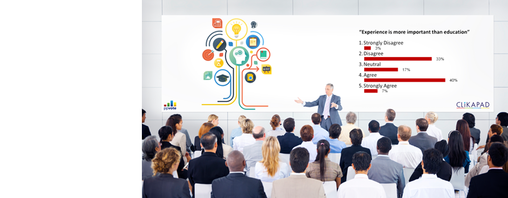 Audience Response Systems for Events - Conference Voting Systems | Clikapad