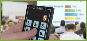 Audience Response System Rental - Keypad hire | Clikapad